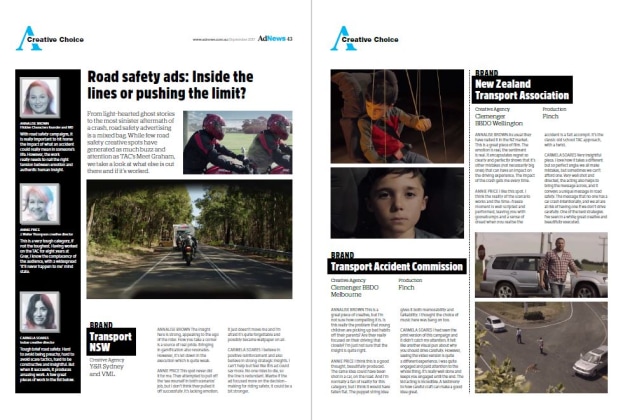 Road safety ads: Inside the lines or pushing the limit? - AdNews