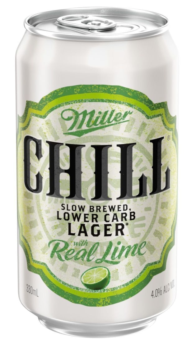 CCA launches new can for Miller Chill beers - PKN Packaging News