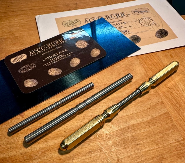 TESTED: Accu-Burr burnishers and scrapers - Australian Wood Review