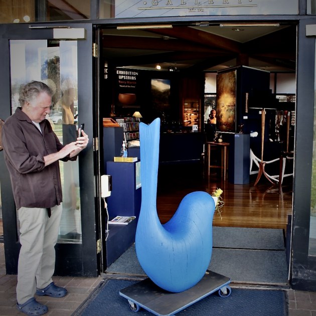 Flights of Fancy Feathers: an exhibition of 54 sculptures by Ian Bell ...