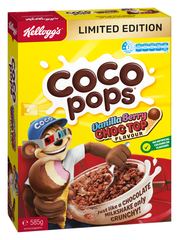 Kellogs reveals limited edition Neopolitan Coco Pops - Food & Drink ...