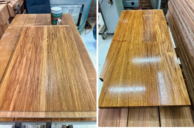 Fiddes Hard Wax Oil - Australian Wood Review