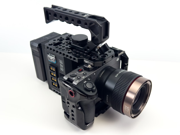 Rigid.Pro base lets you turn a mirrorless camera into a box-style cine ...