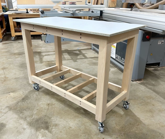 Making mobile work tables - Australian Wood Review