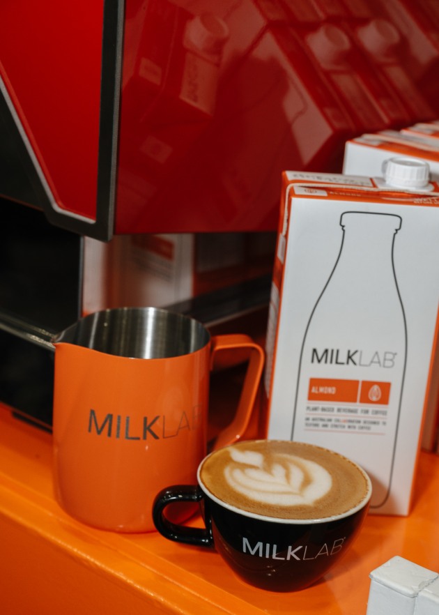 Milklab cartons turn into walls at coffee expo - PKN Packaging News