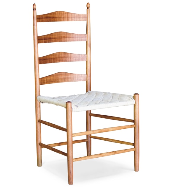 Blackwood Shaker ladderback chair - Australian Wood Review