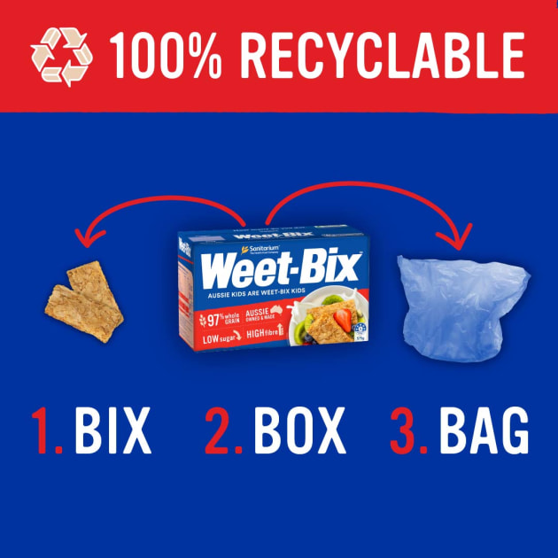 Weet-Bix adopts Australasian Recycling Label - PKN Packaging News