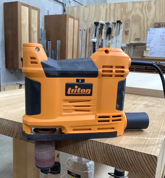 TESTED: Triton portable spindle sander - Australian Wood Review