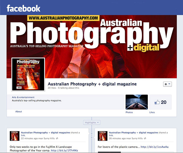 AP on Facebook - Australian Photography