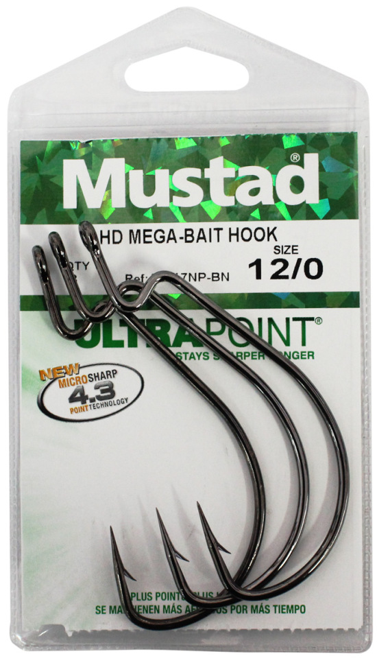 Mustad HD Mega-Bait hooks - Fishing World