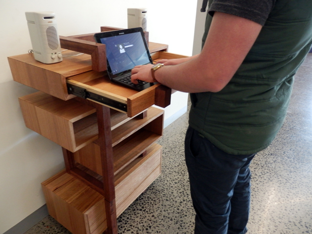 Electronics Storage Unit - Australian Wood Review