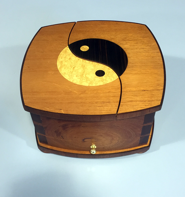Yin-Yang Jewellery Box - Australian Wood Review