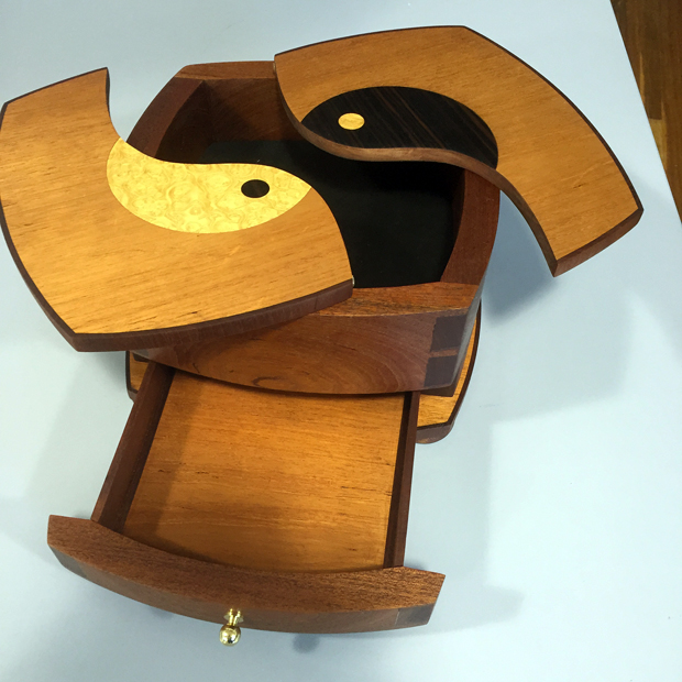 Yin-Yang Jewellery Box - Australian Wood Review
