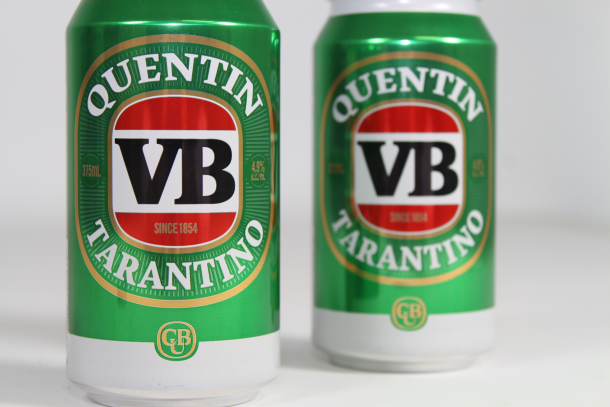 Orora can do: Personalised VB for Quentin Tarantino - PKN Packaging News