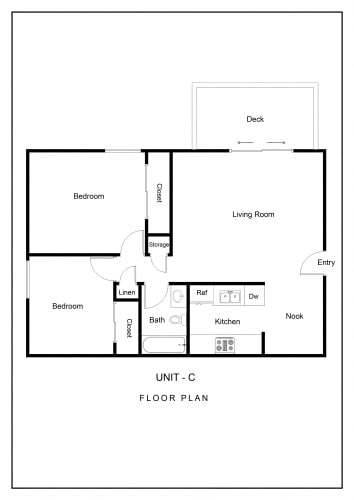 Floor Plans of Clayton Crossing in Concord, CA