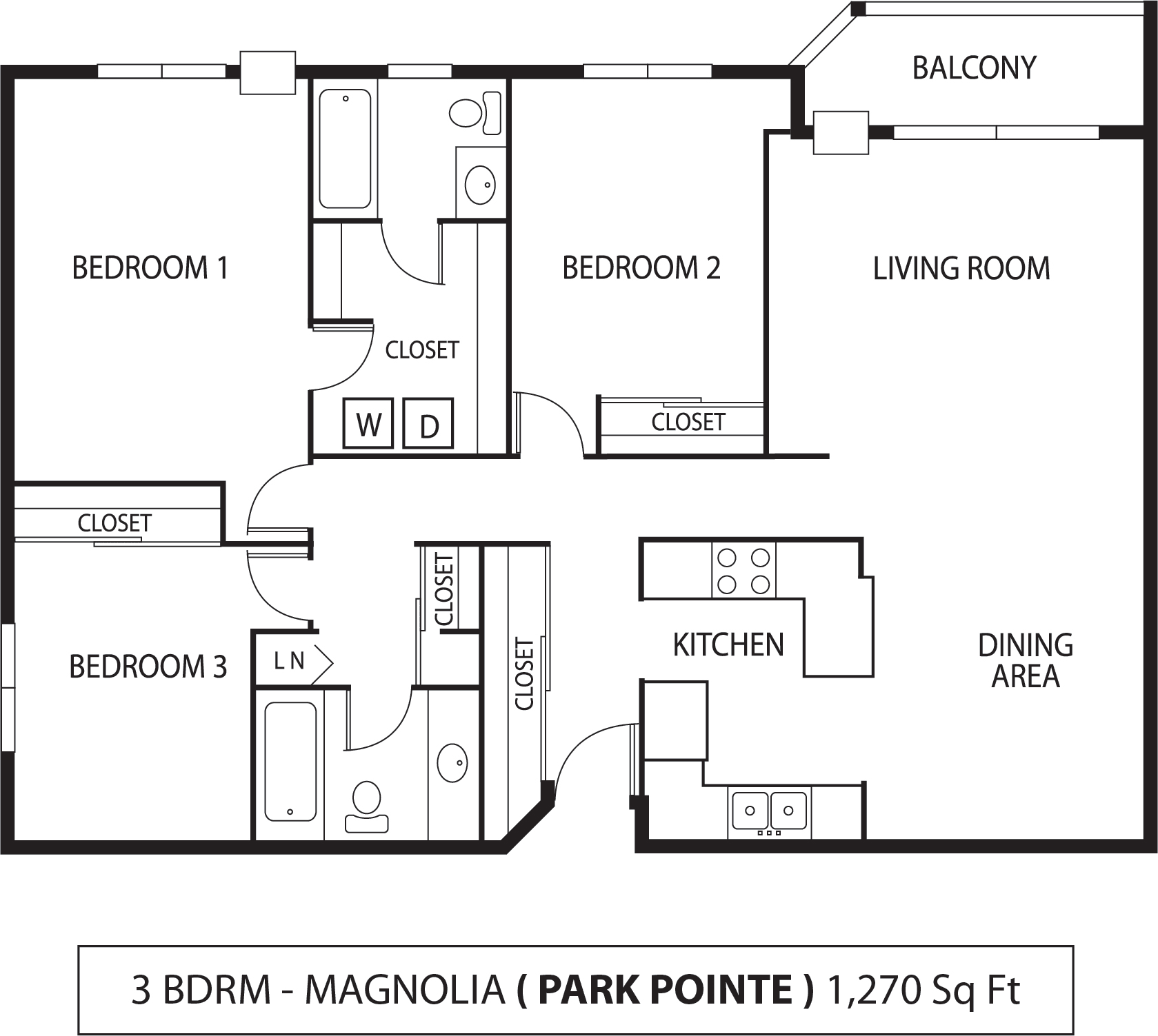 Park Pointe | St. Louis Park, MN | Floor Plans