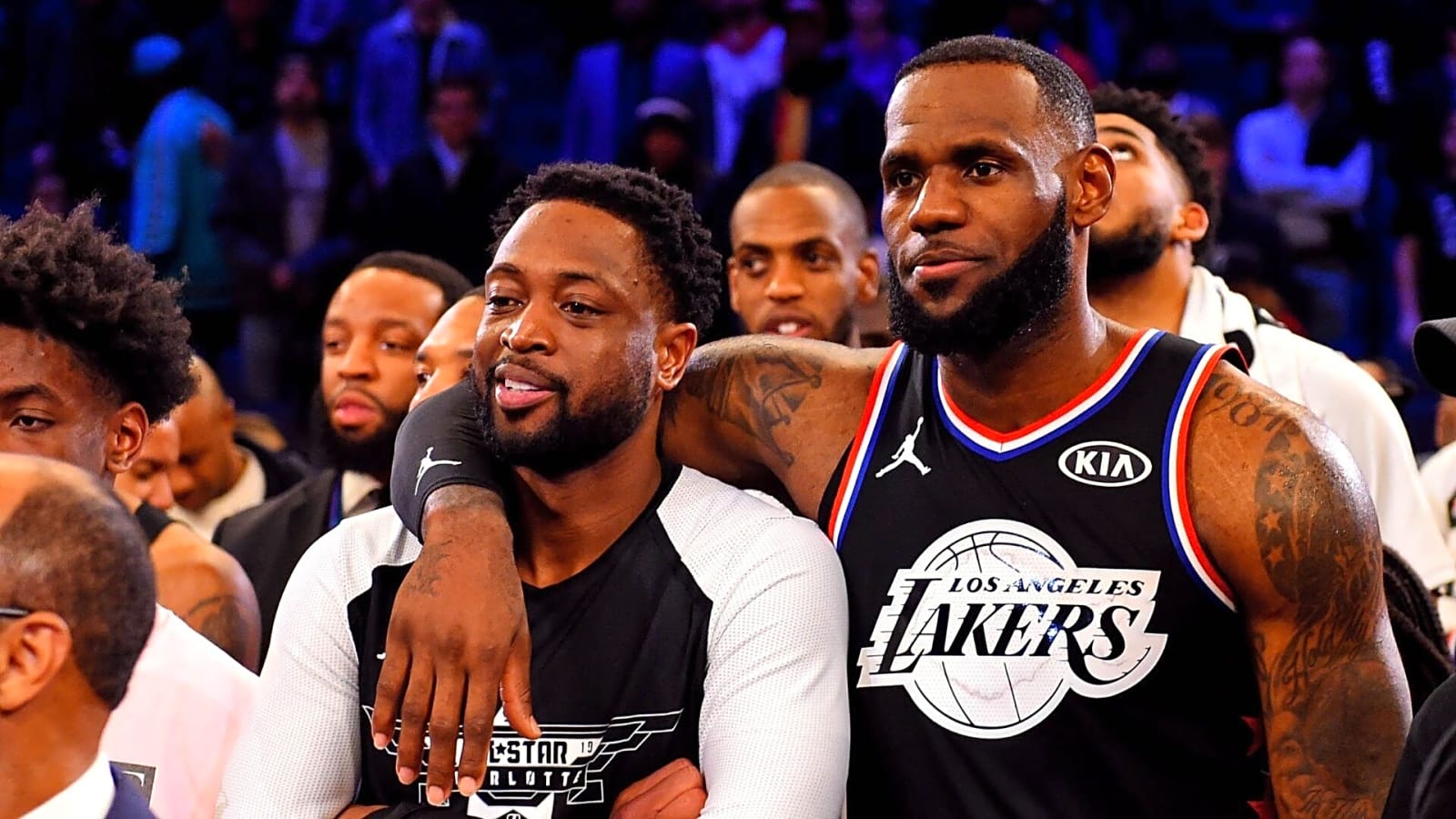 Jazz Minority Owner Dwyane Wade Hints at Recruiting LeBron James to ...