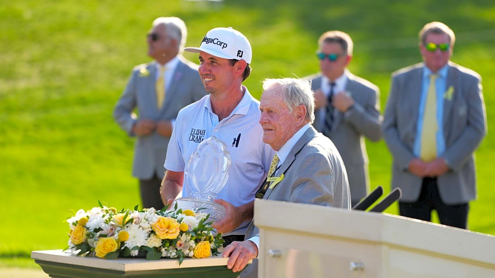 Jack Nicklaus reacts to J.T. Poston winning the Memorial over Ryan ...