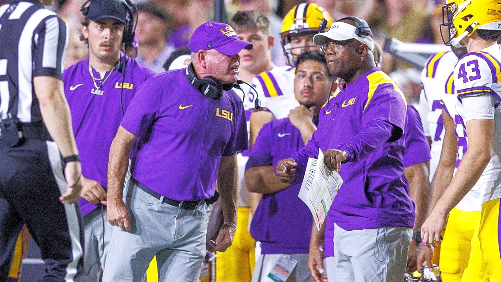 LSU interim head coach Frank Wilson sends message ahead of Alabama game ...