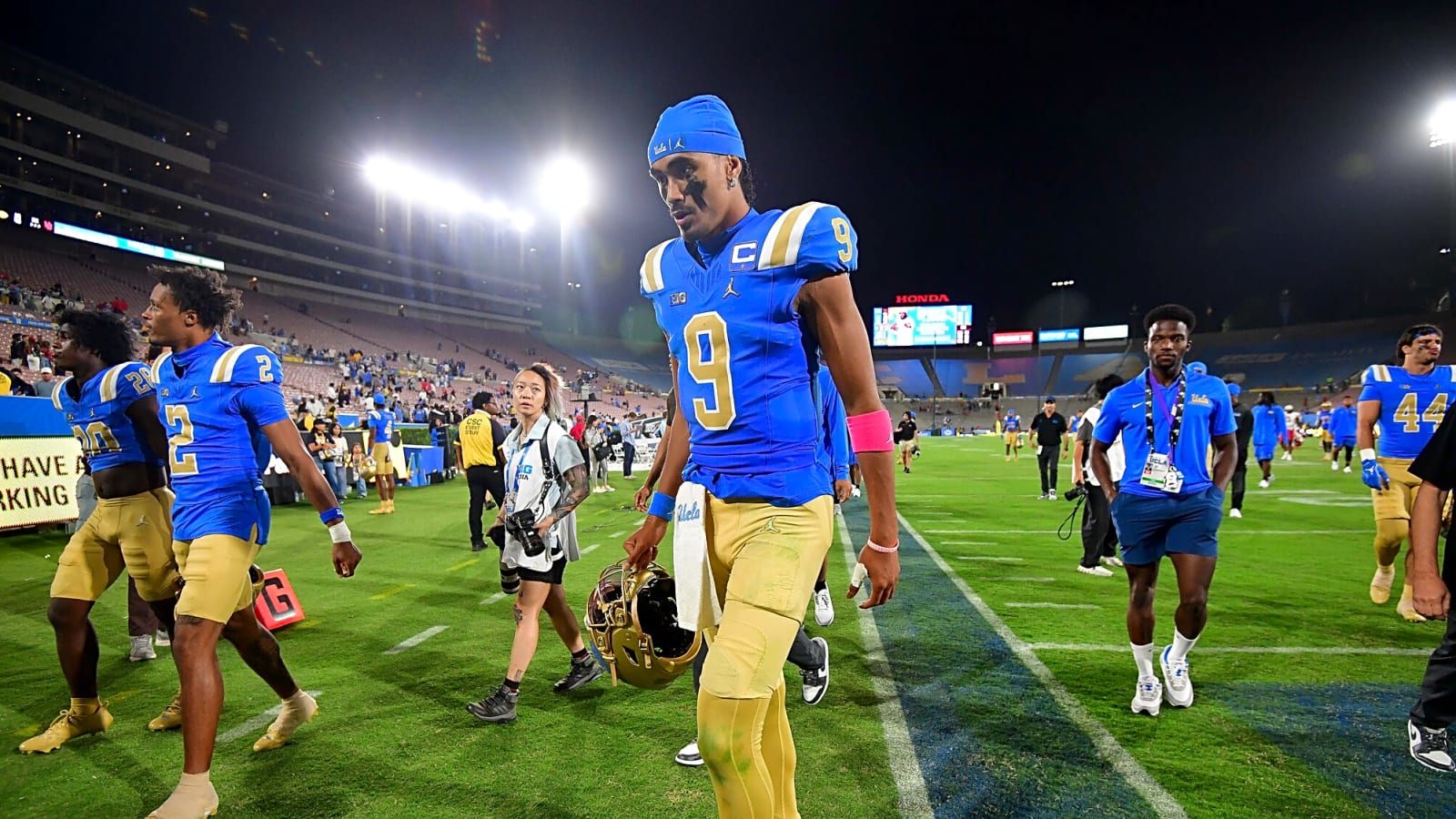 The UNLV player who was trash talked Nico Iamaleava before playing UCLA ...