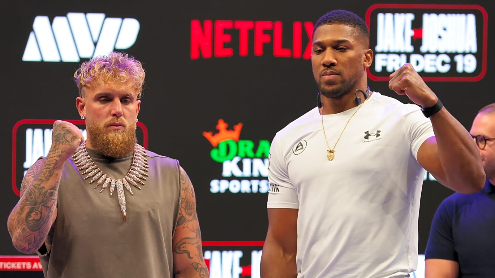 Jake Paul vs Anthony Joshua Was Officially Announced At A Press ...