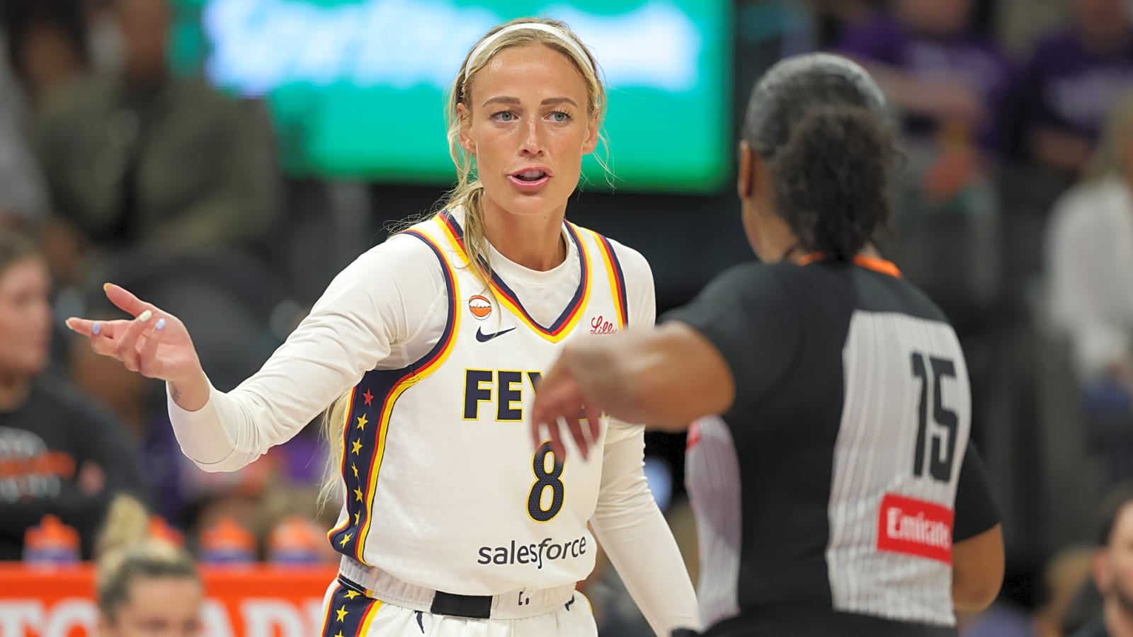 WNBA’s Sophie Cunningham Makes Surprise Appearance as Honorary Octagon ...