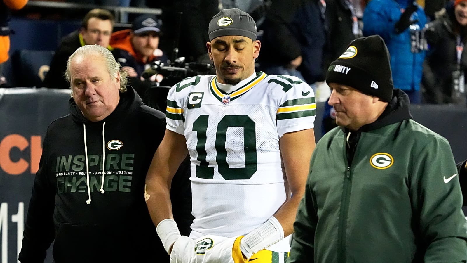 Jordan Love injury: Howie Long, Michael Strahan argue over if Austin ...