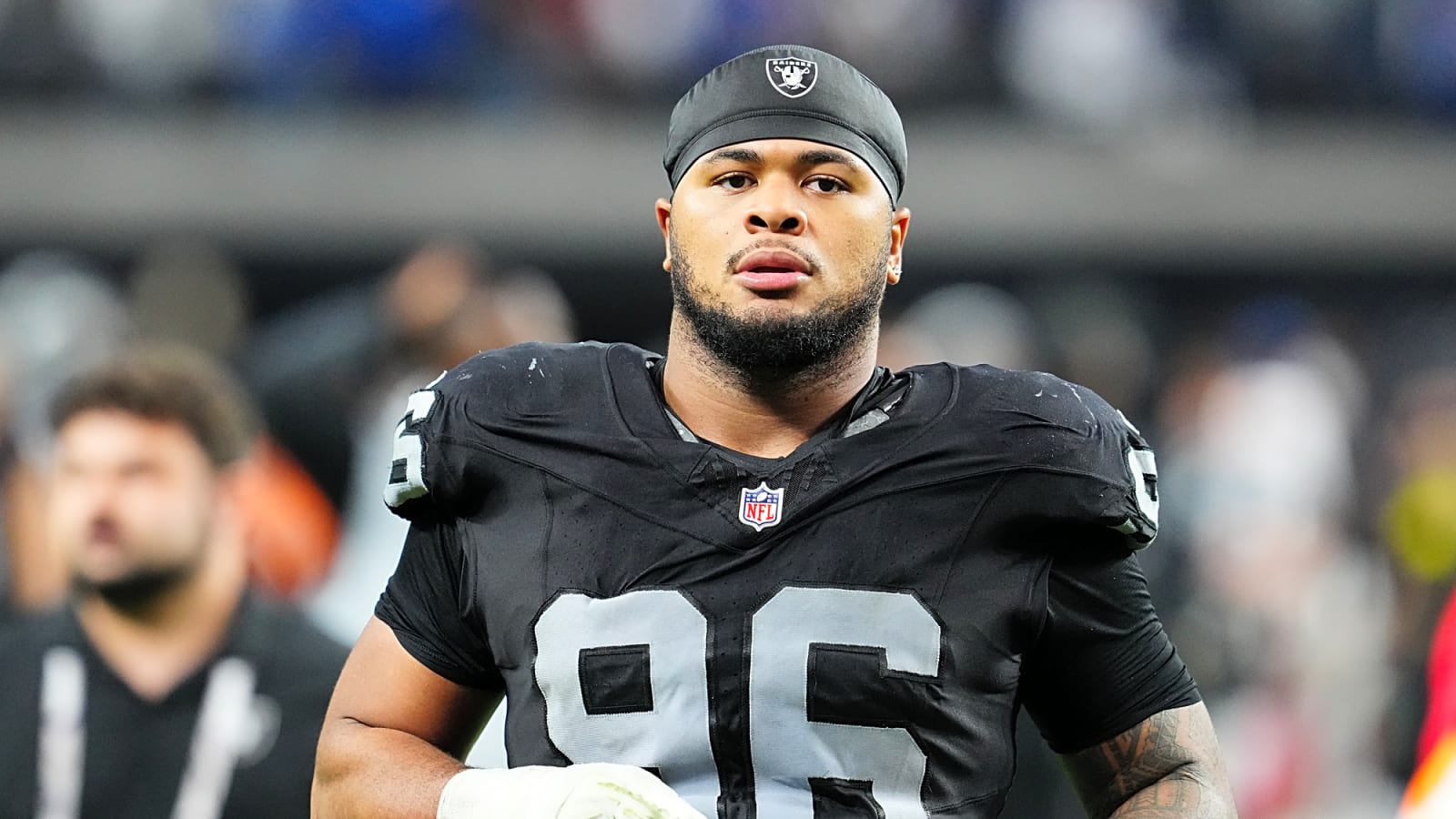 DT Jonah Laulu emerging as an interior force under new Raiders DC Rob ...