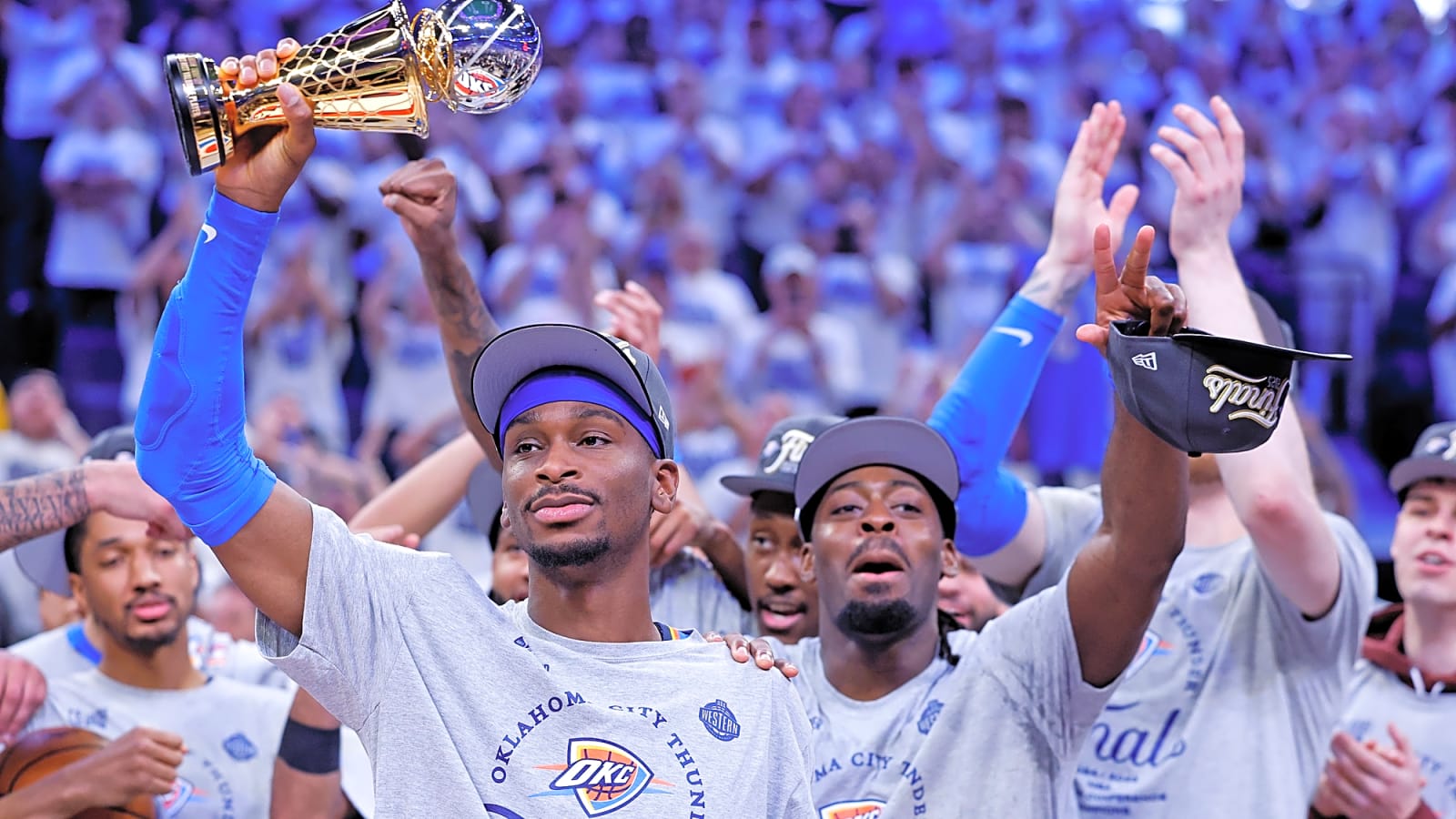 Canadians Shai Gilgeous-Alexander And Lu Dort Lead Thunder To NBA ...