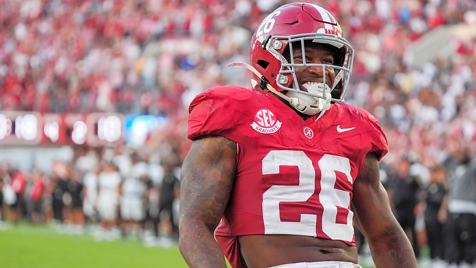 Alabama running back says he is at ‘100 percent’ after bye week ...