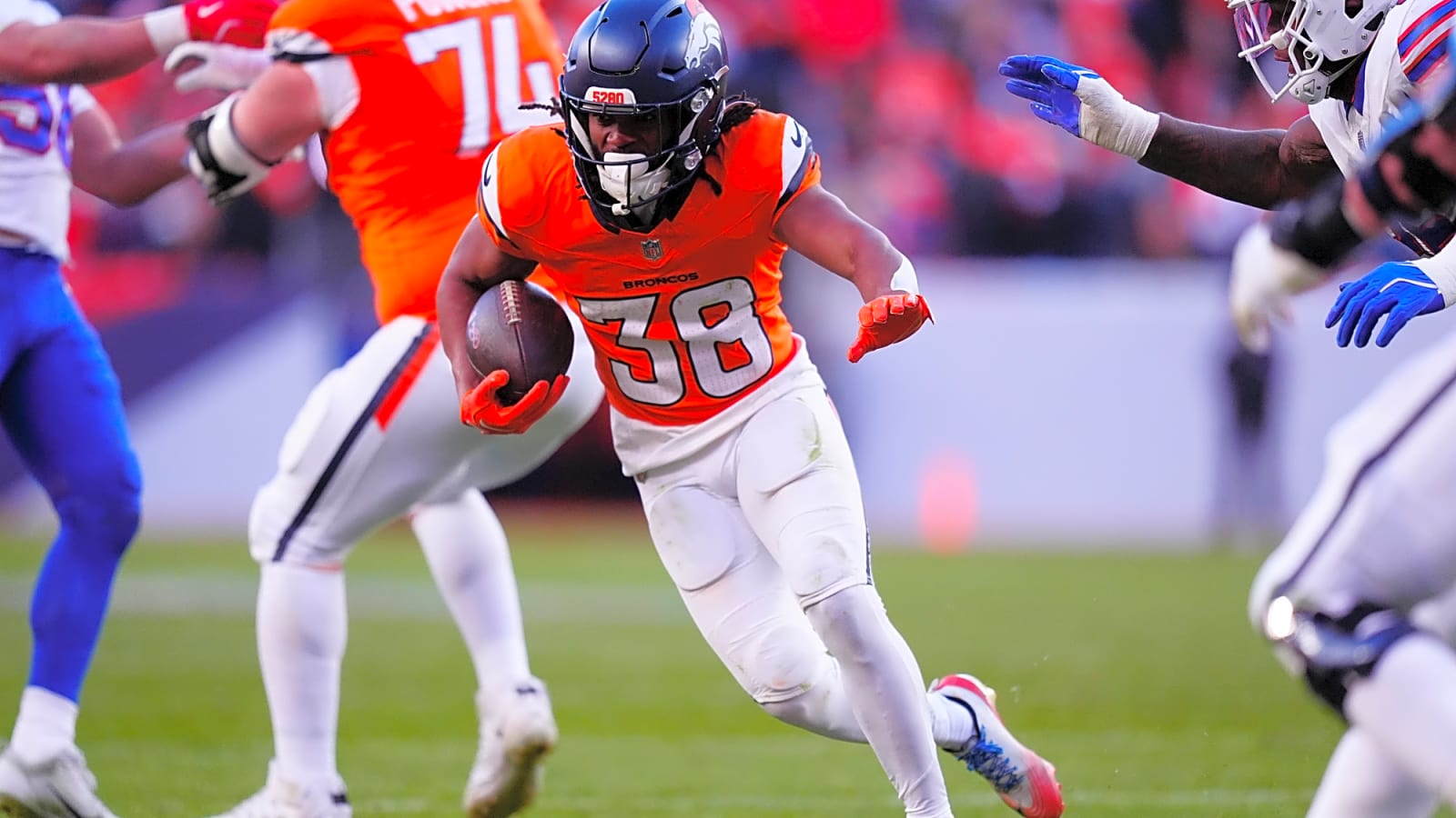 Running Back Jaleel McLaughlin Re-Signs With Denver Broncos On 1-Year ...