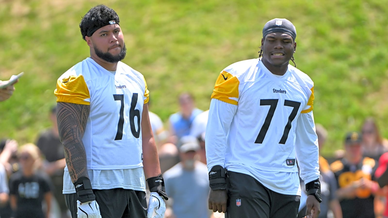 Broderick Jones’ Neck Setback Forces Steelers Into Last-Minute Draft ...