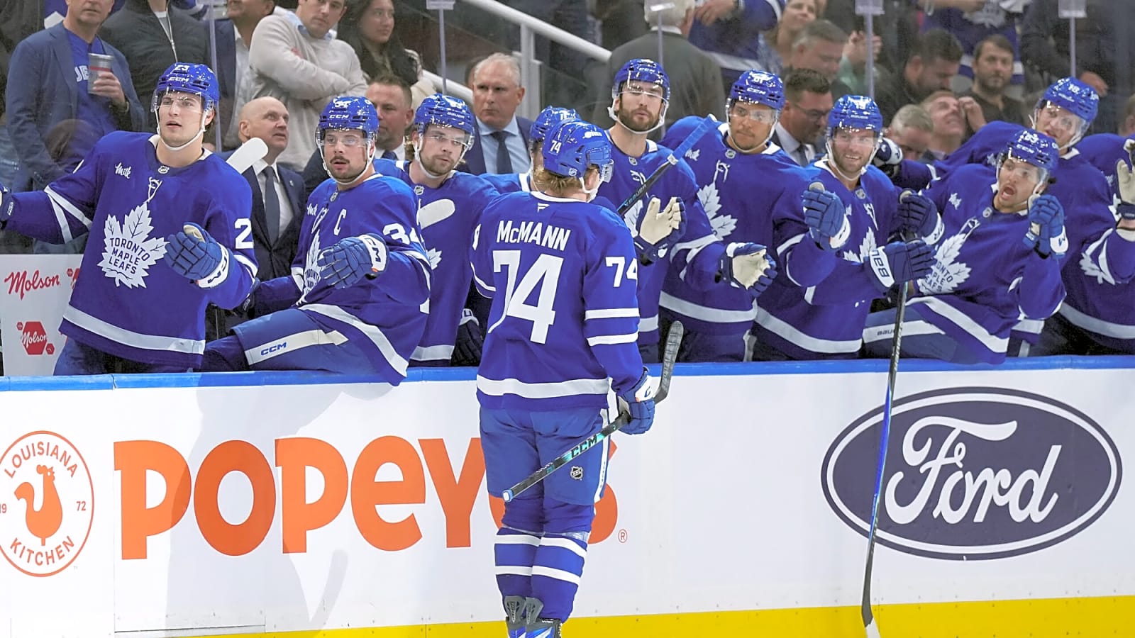 Bobby McMann answered the call from Craig Berube in season opener vs ...