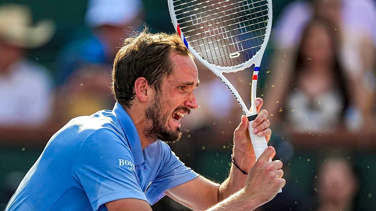 Watch: Bizarre scenes in Medvedev-Cerundolo contest as umpire chair ...