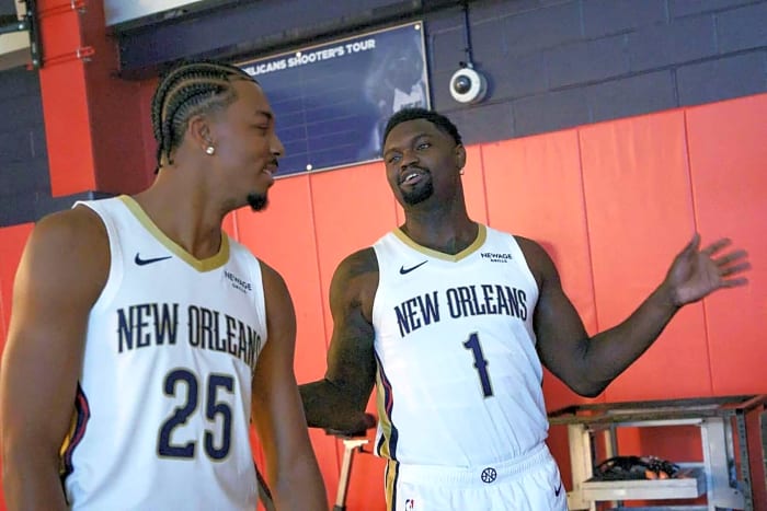 Pelicans Survive Late Scares, Hold Off Nets in Gritty 116-113 Win ...