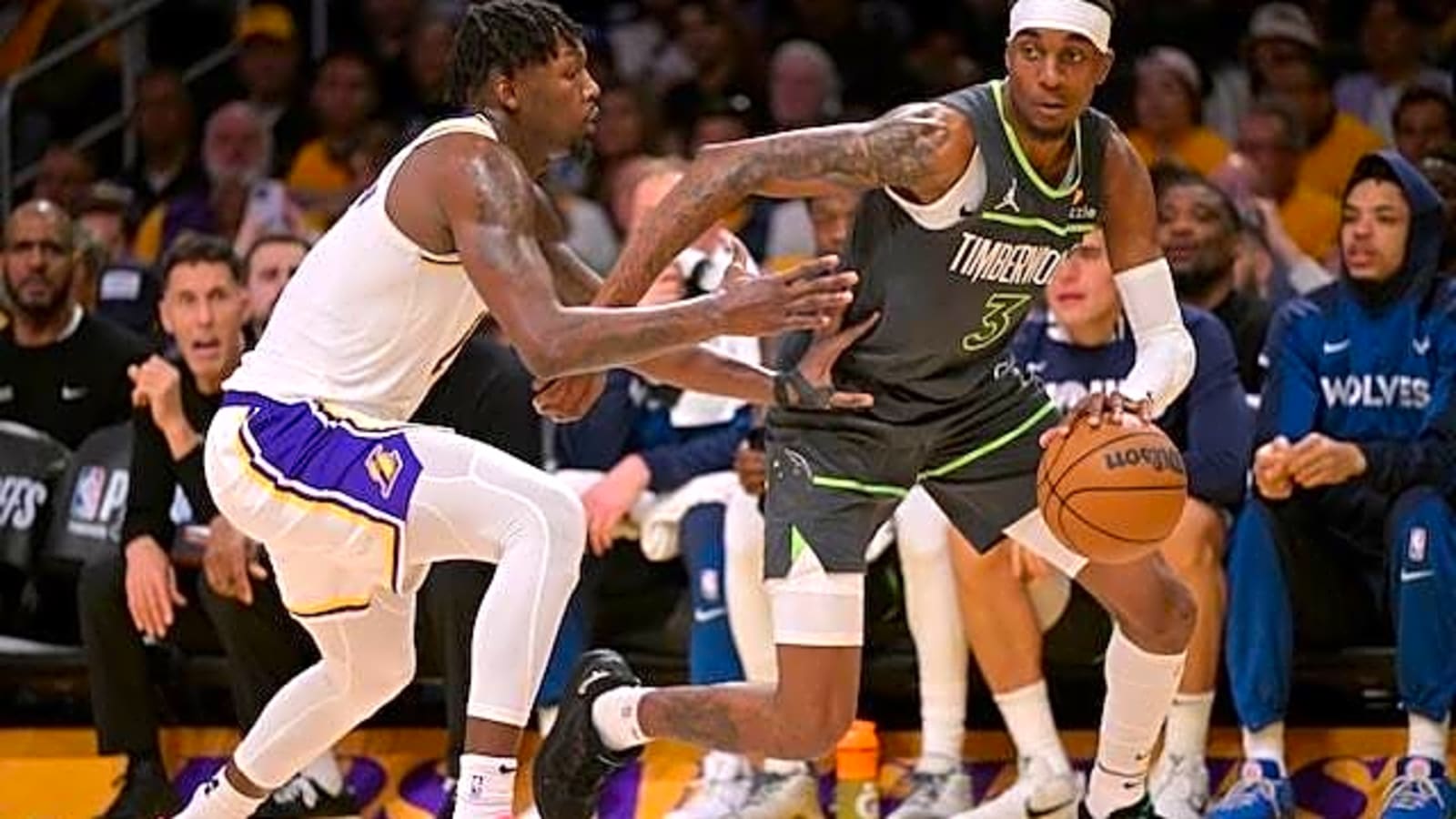 Jaden McDaniels Feels He Can Attack Rim When Jaxson Hayes Is Not On ...