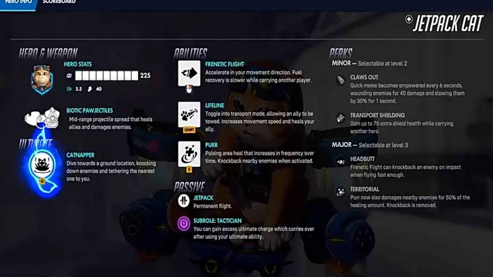 Overwatch Season 1 Hero Guide: Control The Skies As Jetpack Cat ...