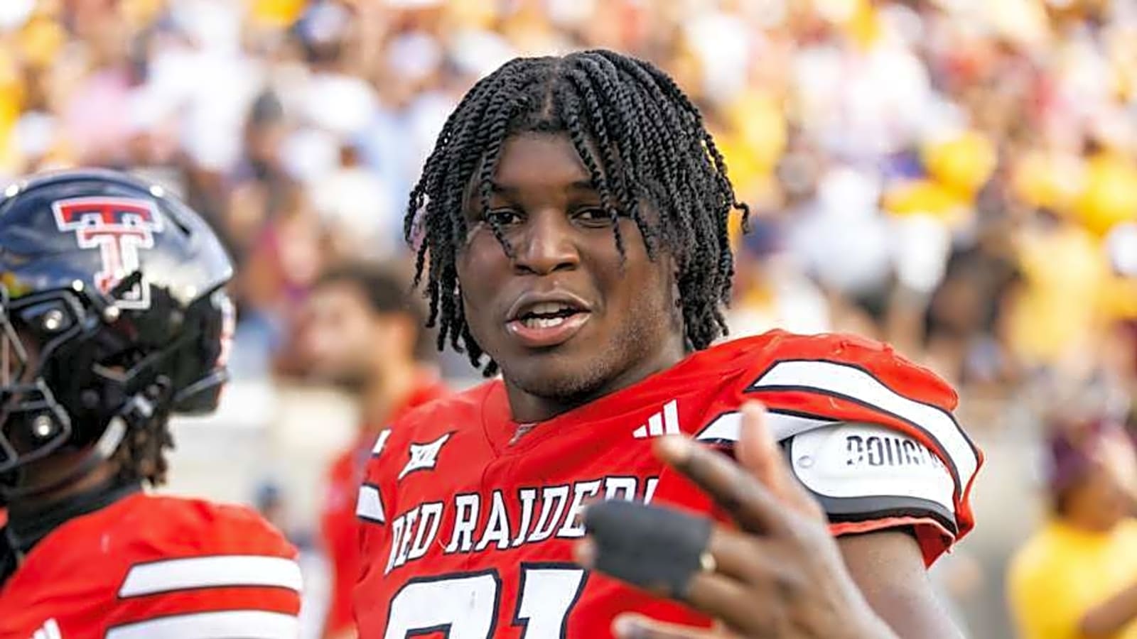 Texas Tech's David Bailey Gives Oregon Quarterback Dante Moore Shocking ...