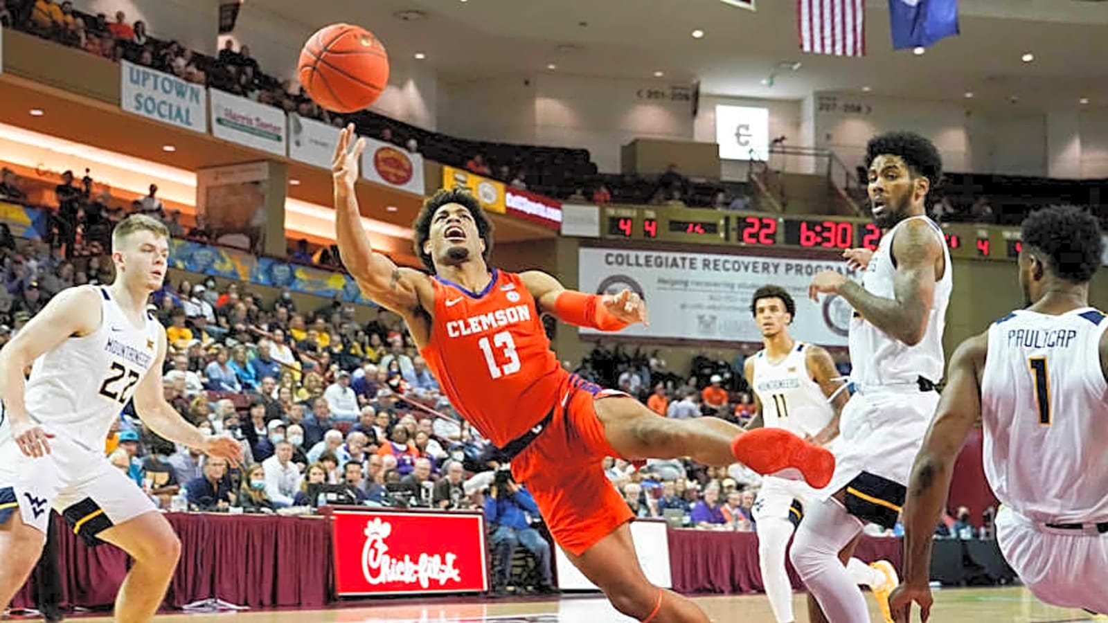 Clemson Tigers Face Defensive Juggernaut West Virginia in Charleston ...