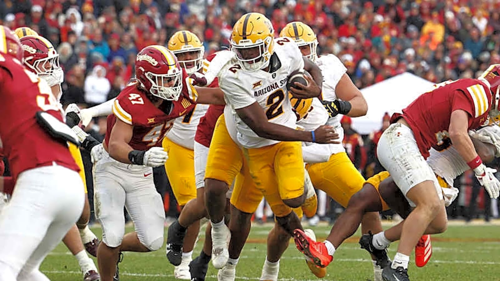 Jeff Sims Powers Arizona State to Victory Over Iowa State | Yardbarker