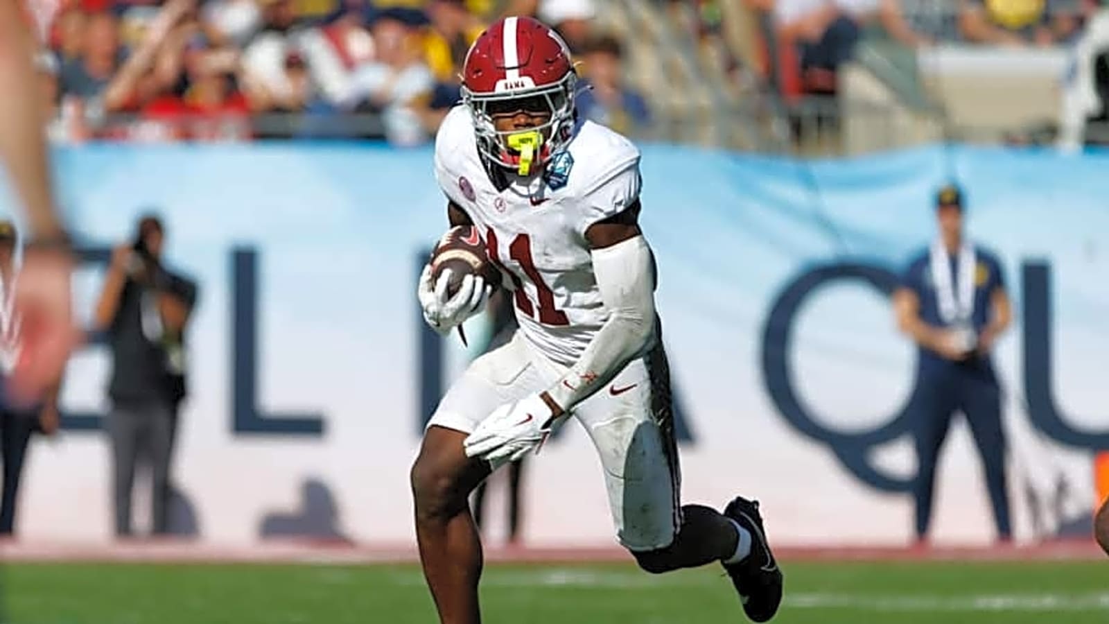 Which Alabama Wide Receiver Clocked 23.5 Miles Per Hour? | Yardbarker