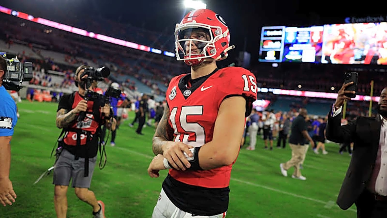 Greg McElroy pushes back on the narrative surrounding Carson Beck ...