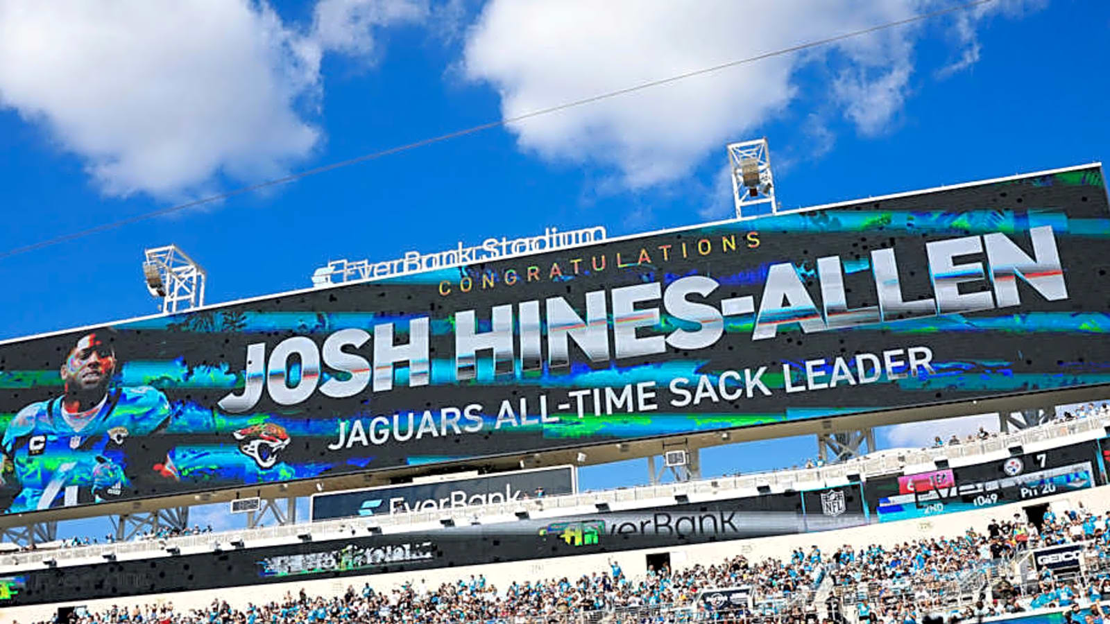 Josh Hines-Allen Has Special Message For Jaguars Fans After Sack Record ...