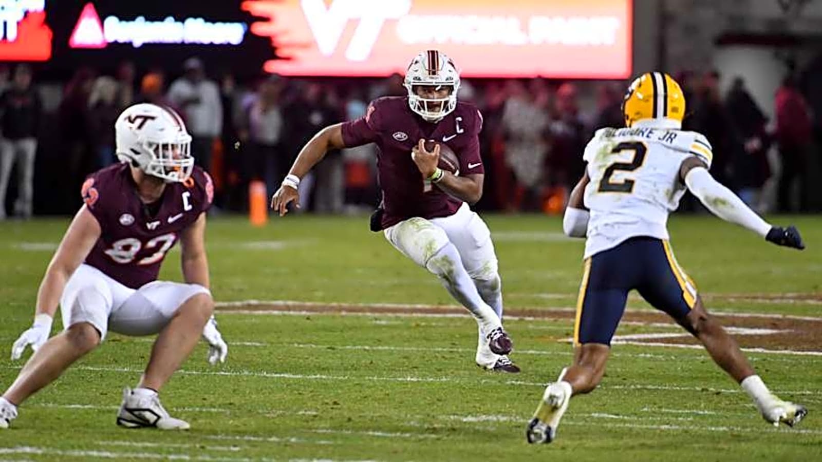 Tackling Woes Doom Cal, Which Could Not Stop Virginia Tech's Run Game ...