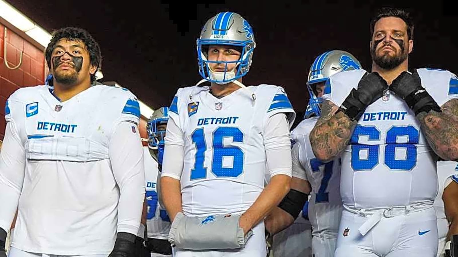 Jared Goff Not Planning to Sit, Even If Penei Sewell Cannot Play ...