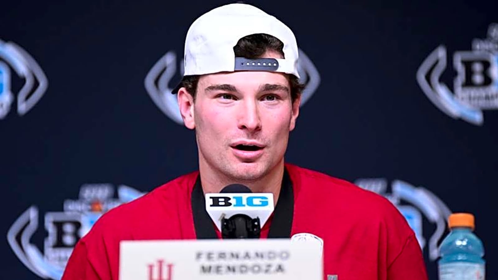 What Indiana Football QB Fernando Mendoza Said After Becoming Heisman ...