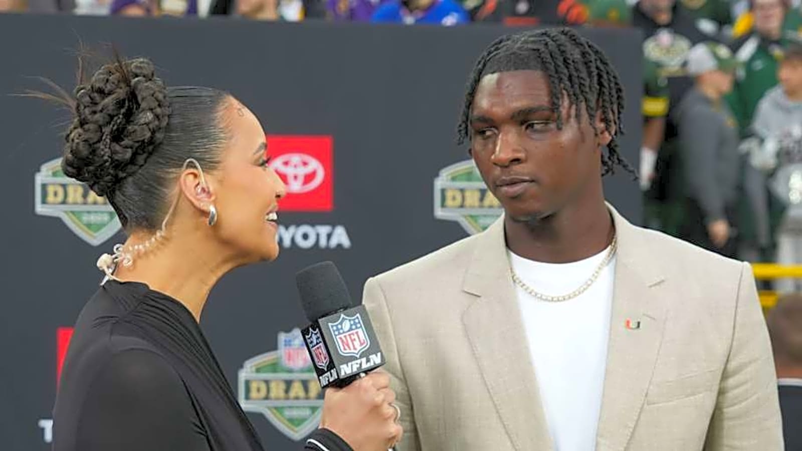 Cameron Ward Post Draft ESPN Interview | Yardbarker