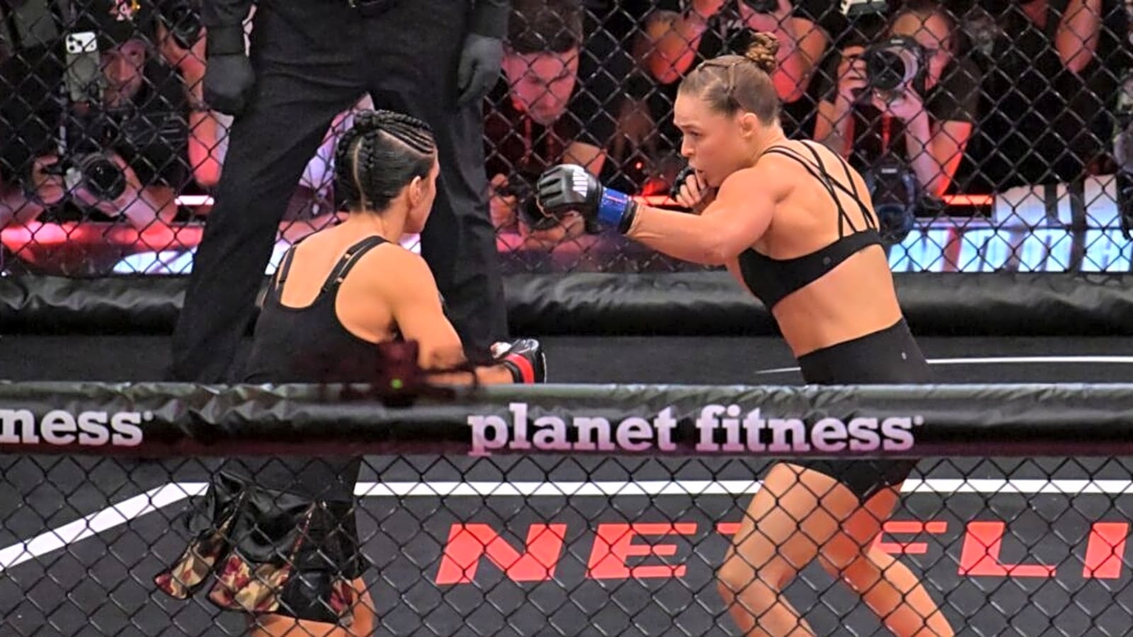 Netflix Mma Card Ronda Rousey Vs Gina Carano Full Fight Results