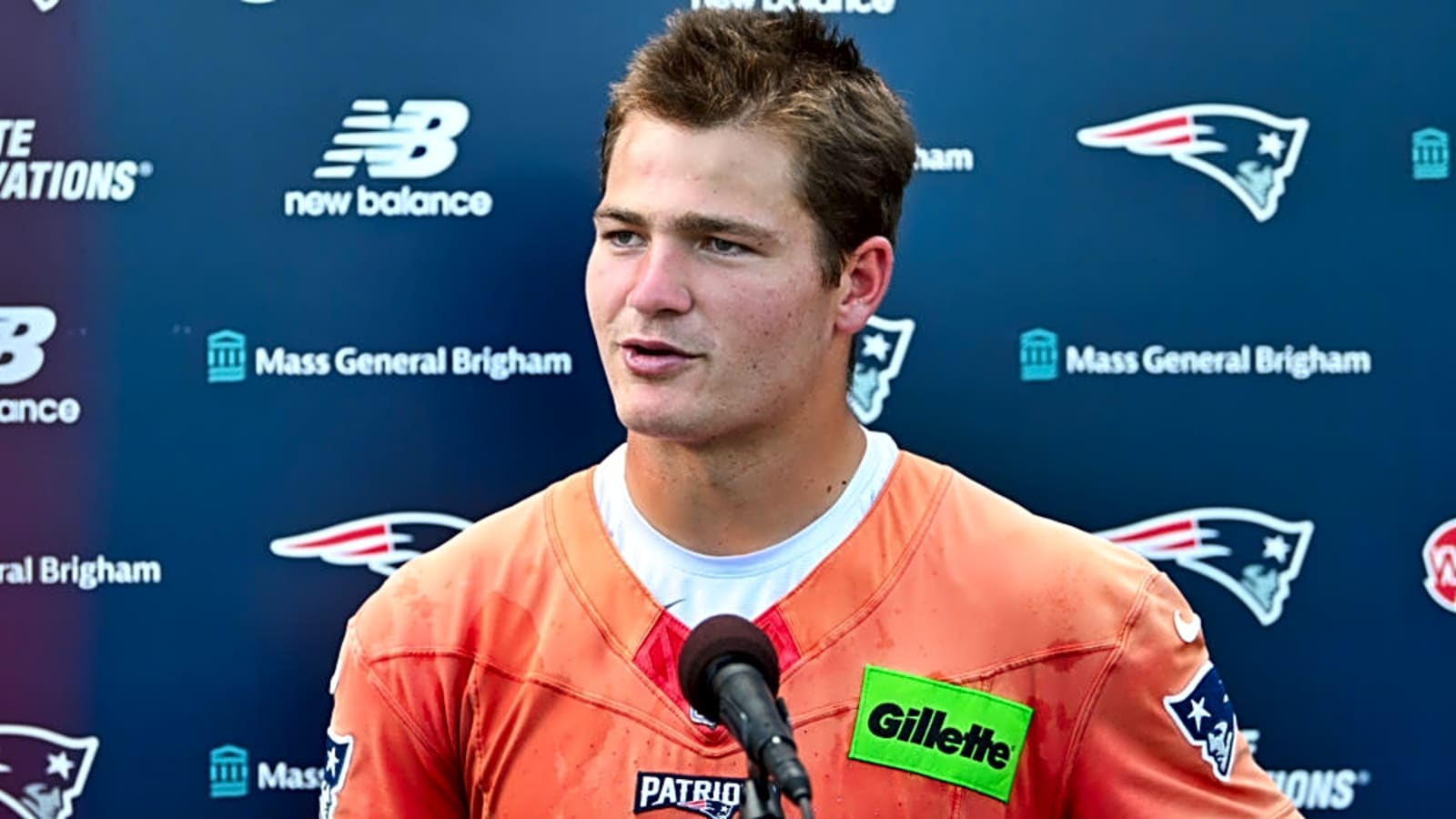 New England Patriots Cut Practice Short After Drake Maye Injury Scare ...