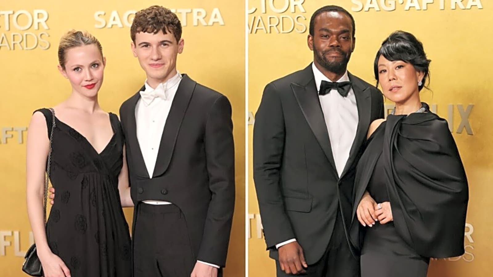 See the Celebrity Couples & Families on the 2026 Actor Awards Red ...